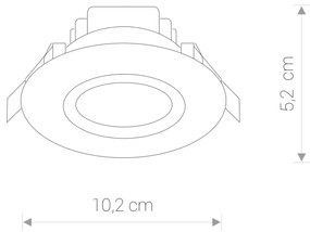 Podhledové svítidlo Nowodvorski HELIOS LED 8992