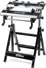 Pracovní stůl Wiltec – 100 kg, 77 - 107 cm (62808)