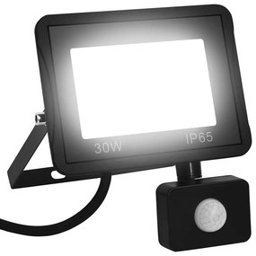 LED reflektor se senzorem 30 W studené bílé světlo 149630
