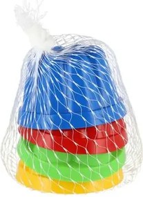 CHEMOPLAST Formičky Bábovky kulaté / 4 ks / průměr 8 cm / plast / 12m+
