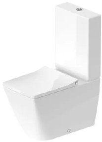 Duravit Viu - WC kombi mísa, Vario odpad, Rimless, s HygieneGlaze, bílá 2191092000