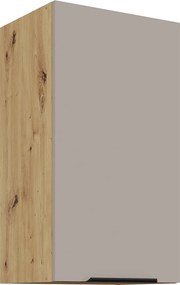 ARIA li | horní skříňka 40 G-72 1F policová | 40 cm | ANTI FINGERPRINT povrch | artisan/béžová