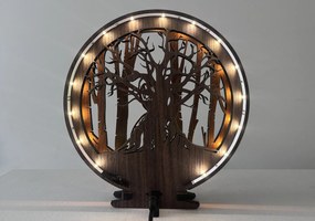 Li-Go "Grut" lampa 20x22cm provedení povrchu: dub světlý