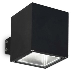 Ideal Lux Nástěnné svítidlo SNIF AP1 SQUARE NERO