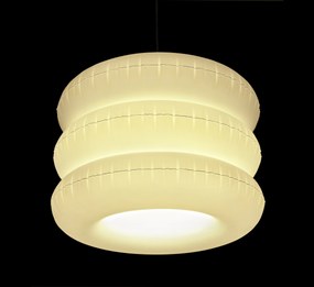 LED závěsné světlo Puff Buff BIG PUFF D66x50cm, lanko 150cm