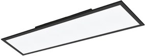 Stropní LED panel Eglo SALOBRENA-C / 120 x 30 cm / 230 V / 34 W / plast / hliník / černá