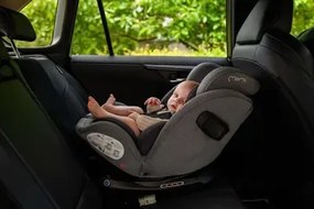 MoMi EMI i-Size šedá / Autosedačka / pro děti od 40 do 150 cm / do 36