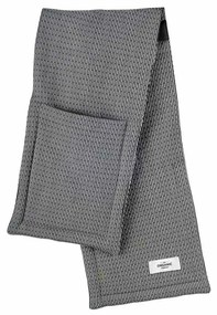 Kuchyňská chňapka Oven Gloves Evening Grey The Organic Company
