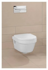 Villeroy & Boch Villeroy &amp; Boch ARCHITECTURA - WC mísa bezrámová, 530x370 mm, závěsný model, bílá Alpin CeramicPlus 5684R0R1