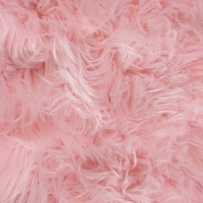 Flair Rugs koberce Kusový koberec Faux Fur Sheepskin Pink - 120x170 cm