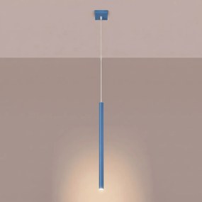 Sollux Lighting Závěsné svítidlo PASTELO 1 azurové