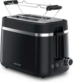 SENCOR STS 2710BK černá / Topinkovač / 900W / 2 sloty