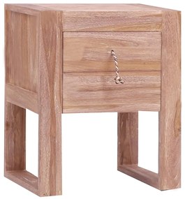 Noční stolek 40 x 30 x 50 cm masivní teakové dřevo,  287894 HangarStore.cz