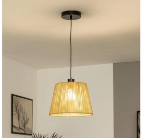 Brilagi - LED Lustr na lanku CERIA BOHO 1xE27/40W/230V pr. 28 cm hnědá