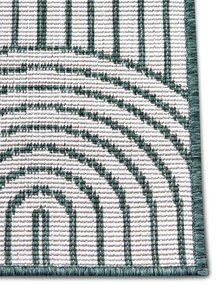 Hanse Home, Kusový koberec Pangli 105853 Green – na ven i na doma, 200x290, zelená, chodba / předsíň