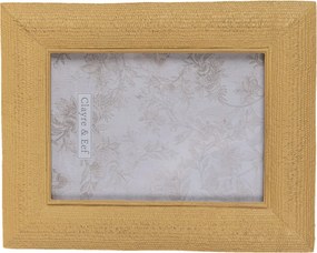 Rezavý antik fotorámeček s plastickým okrajem - 20*2*25 cm / 13*18 cm