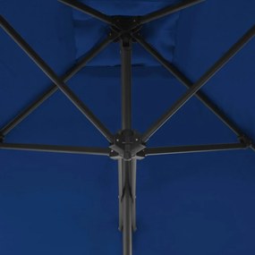 Zahradní slunečník 250x250 cm Dekorhome Modrá