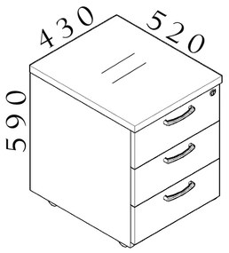 Mobilní kontejner ALFA Dub celtic