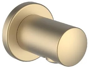 Laufen Sprchové příslušenství - Nástěnné kolínko, matná světle zlatá HF504776462000