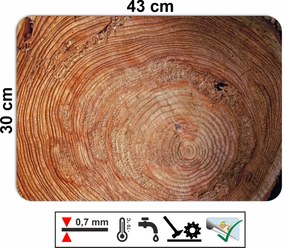 PokojovaDekorace.cz, Prostírání - 097, Imitace dřeva, 43x30cm