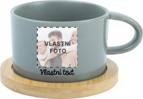 Personalizovaný keramický hrníček "MAKRONKA" s fotografií