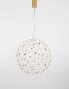 LED lustr Sole 60 zlaté