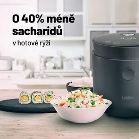 Lauben Low Sugar Rice Cooker 1500WT bílá / Rýžovar / 1.5L / 6 programů