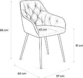 Jídelní set Olmedo 4+1, bílá / růžová