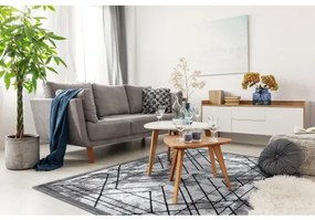 Moderní koberec COZY Tico, geometrický Strukturální, dvě úrovně ro velikost 280x370 cm | krásné koberce cz