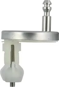 Spirella EASY CLIP WC prkénko šedé / duroplast Thermodur