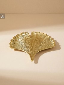 Sinsay - Dekorativní tác ve tvaru listu jinanu - zlatá