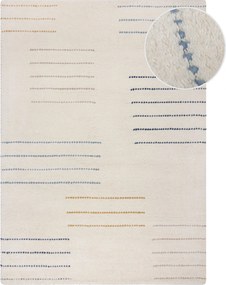 Flair Rugs, Kusový koberec Dottie Geometric Blue/Multi, 200x290, bílá, ložnice