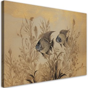 Gario Obraz na plátně Rostliny a ryby pod vodou Rozměry: 60 x 40 cm