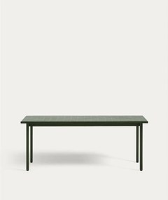 Zahradní jídelní stůl s keramickou deskou 101x223 cm Maurina – Kave Home