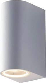 FAN I-ONE-AP2 BCO Venkovní nástěnné svítidlo ONE, bílá, 2 x GU10, IP54, 13 x 9,3 x 6,7 cm - FANEUROPE