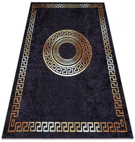 Kusový koberec Asoli černozlatý 140x190cm