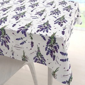 Biante Dekorační čtvercový ubrus PML-084 Lavender 100x100 cm