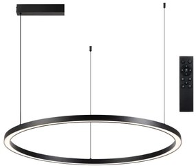 Brilagi - LED Stmívat. lustr na lanku PORTOFINO LED/60W/230V pr. 80 cm černá +DO
