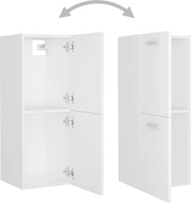 Set koupelnového nábytku bílý dřevotříska 3071171