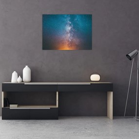 Skleněný obraz - Mléčná dráha (70x50 cm)