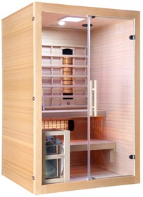RAKOUSKÝ produkt - Kombinovaná sauna TWIN 130x120x200cm ( J30130 )