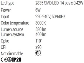 Světla a lustry REDO GROUP Redo Group SADES 01-4640 lampa k posteli LED 6W 3000K bílý mat