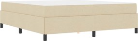 Postel s boxspringem Krémová 180 x 200 cm textil 3398883