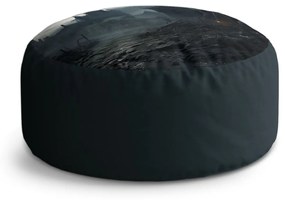 Sablio Taburet Circle Zaklínač Hrad: 38x48 cm