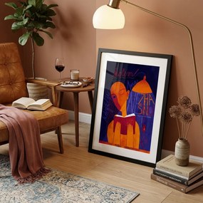 Magda Andresová | Nezhasnout Rám: Černý, Velikost: 70 x 50 cm