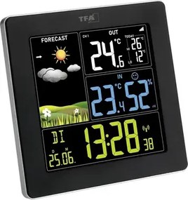 TFA 35.1174.01 SUN 2 černá / Domácí meteostanice / Vnitřní a venkovní