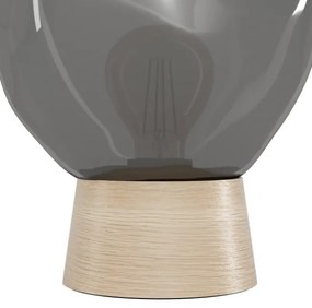 Eglo 390321 - Stolní lampa MAGACELA 1xE27/40W/230V kouřová