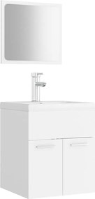 Set koupelnového nábytku bílý dřevotříska 3071306