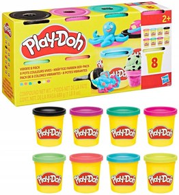 HASBRO PLAY-DOH Barevná modelína kreativní set 8 kelímků 680g 14g0513