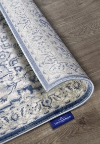 Villeroy & Boch, Běhoun Villeroy & Boch 106122 Cream, Blue, 80x240, modrá, ložnice
